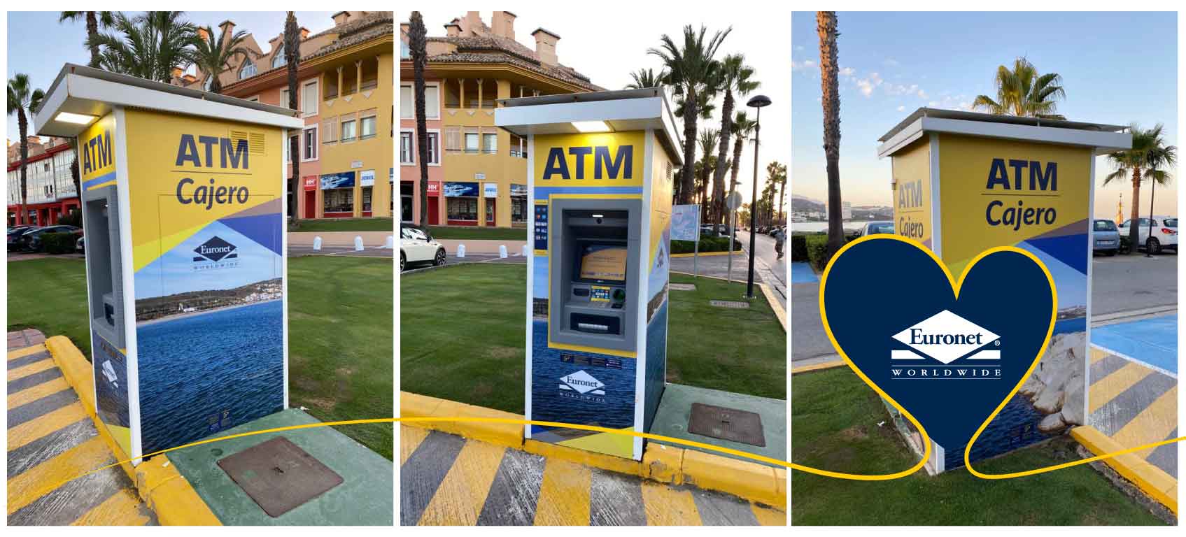 Cajeros automáticos para la comunidad - Euronet